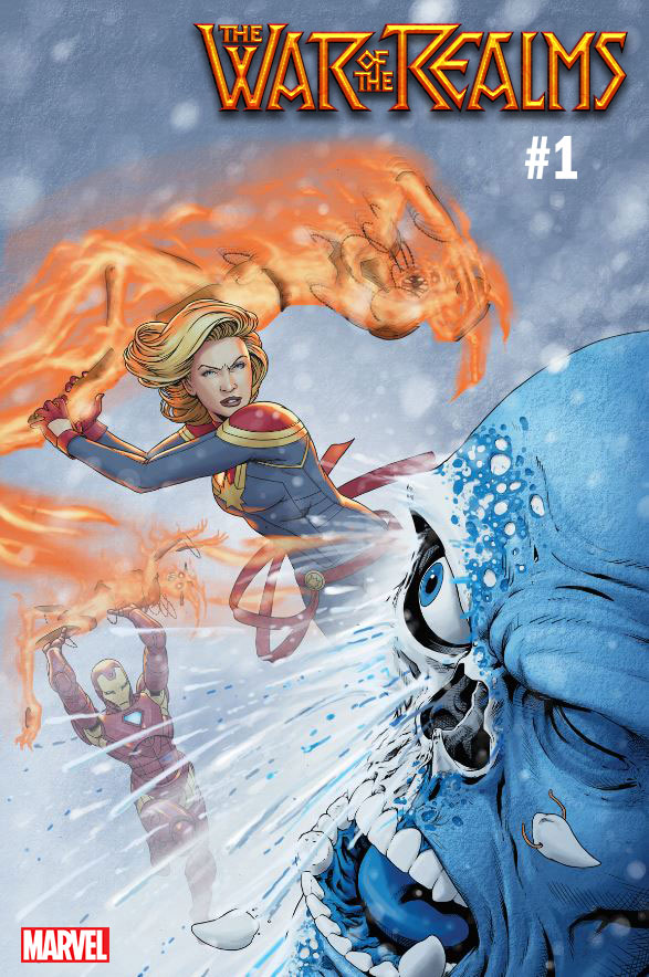 Capitã Marvel, Hela e Sif estampam as novas capas variantes de Guerra ...