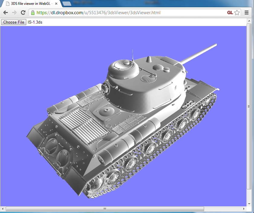 An Eye Into My World Tricks Thoughts Ideas Solutions 3ds Model Viewer In Webgl