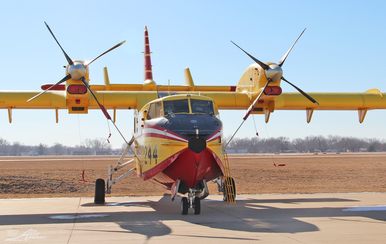 The Aero Experience: Canadian Fire Fighting Aircraft Make Stop at St ...