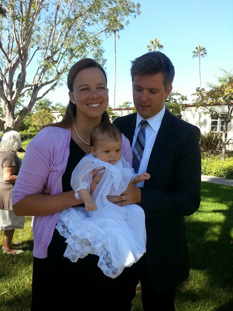 Calli and Calvin Smith: Alice on her blessing day