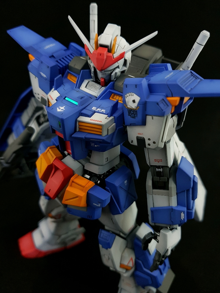 Painted Build: MG 1/100 Gundam Stormbringer
