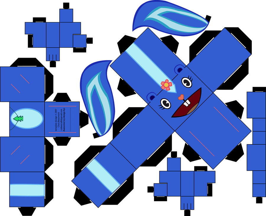 De cubeecraft y algo más: Cubeecraft Happy Tree Friends