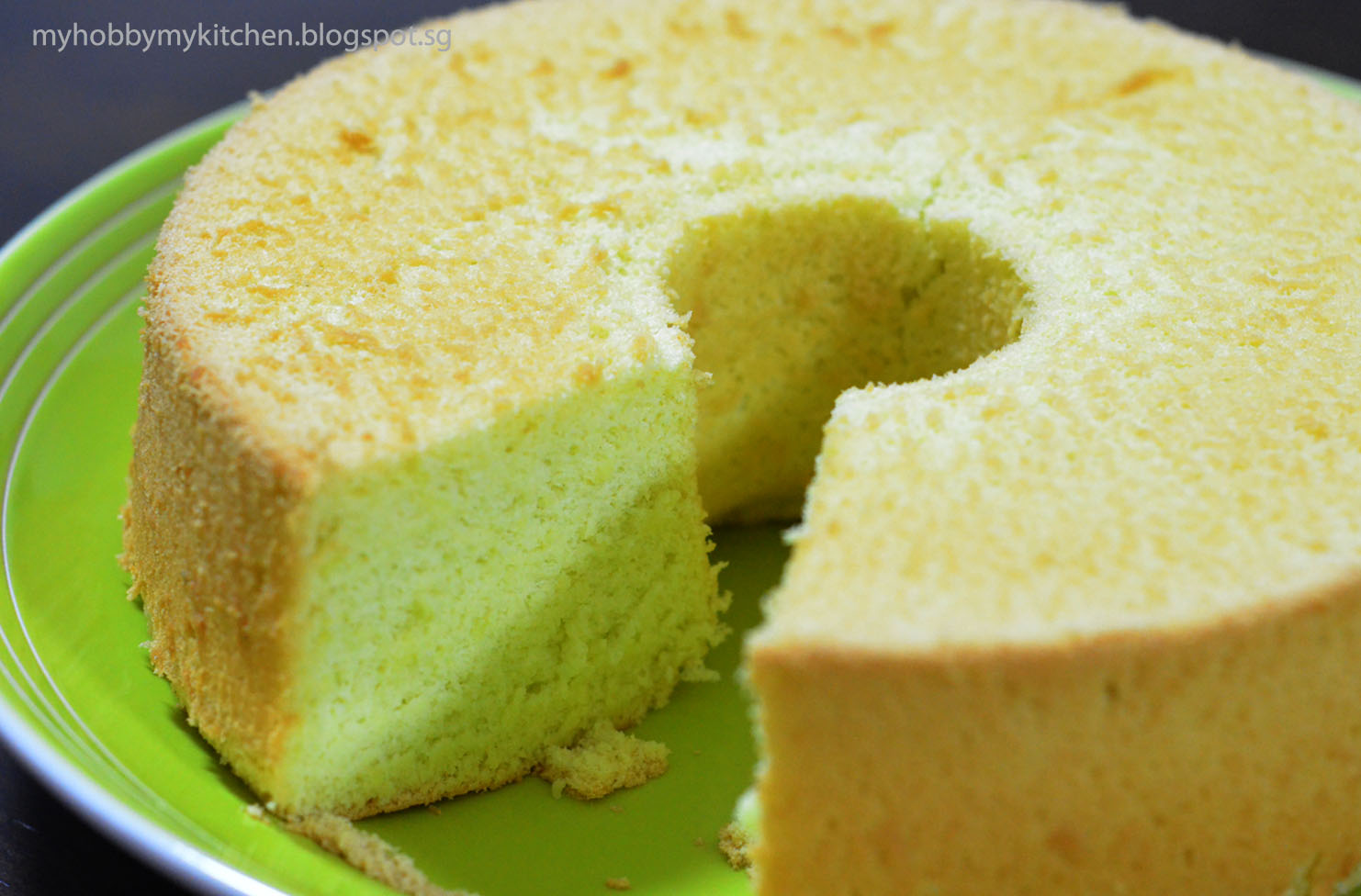 myhobbymykitchen: Pandan Chiffon Cake 香兰戚风蛋糕