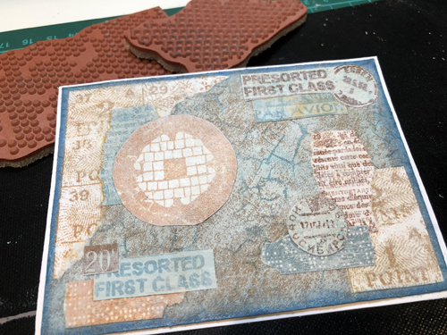 PaperArtsy: 2019 #3 Mail Art: Envelope Collage with ECF {by Nikki Acton}