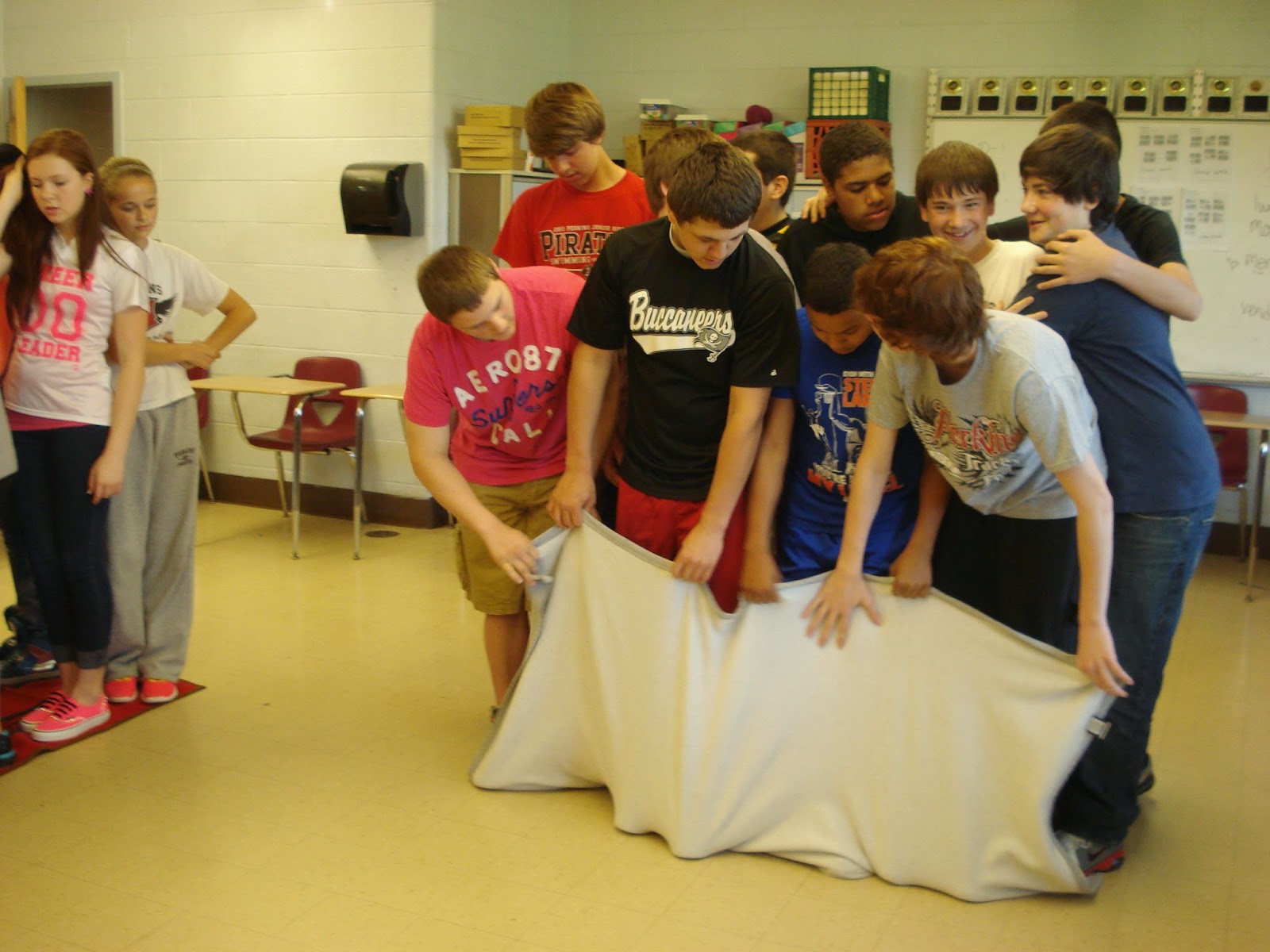 The Eureka Games: Team Building Event with Perkins Middle School