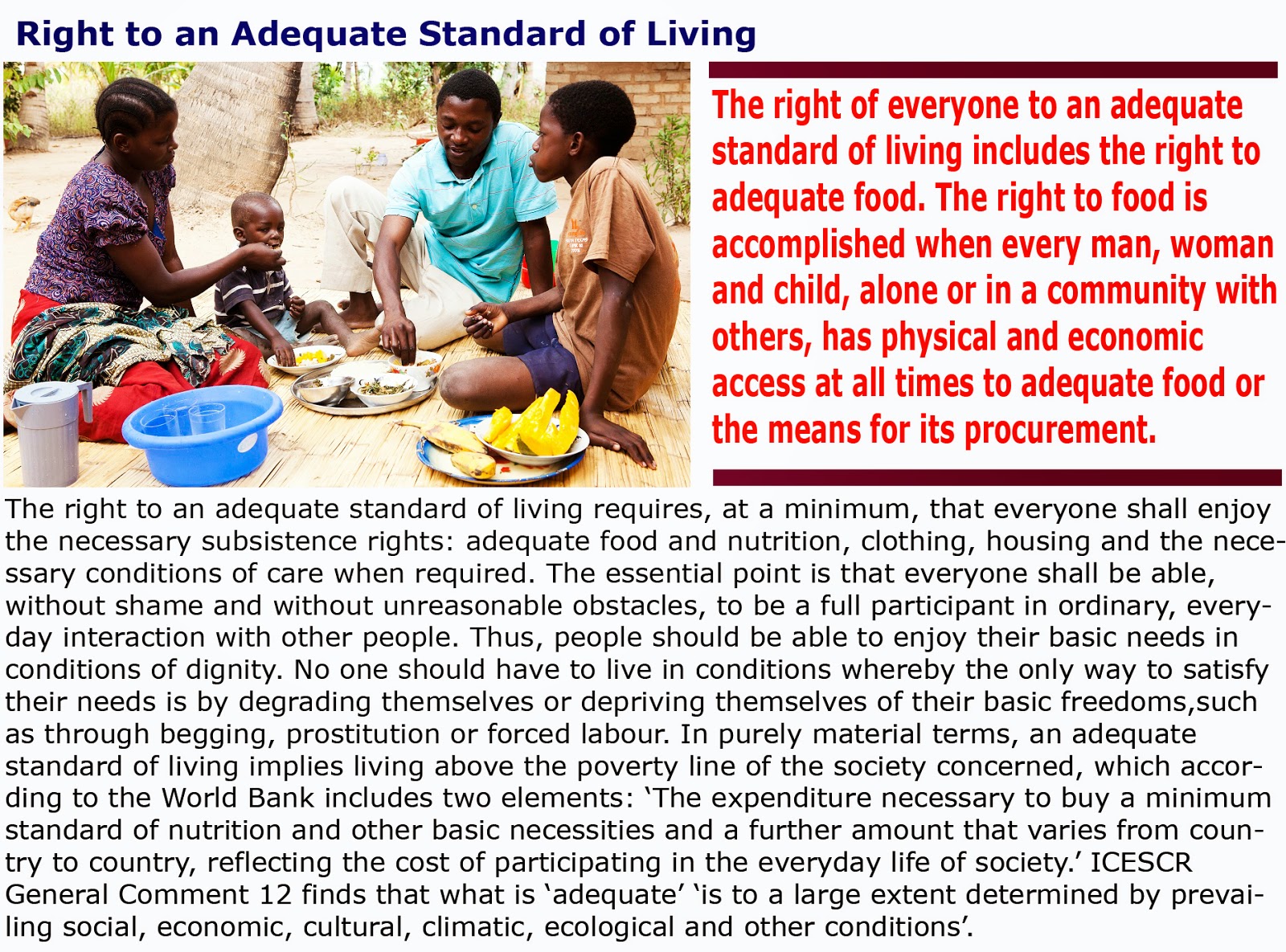 Human Development Thrust - Human Development International