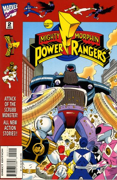 POP CULTURE SHOP: MIGHTY MORPHIN' POWER RANGERS VINTAGE COMIC BOOK ...