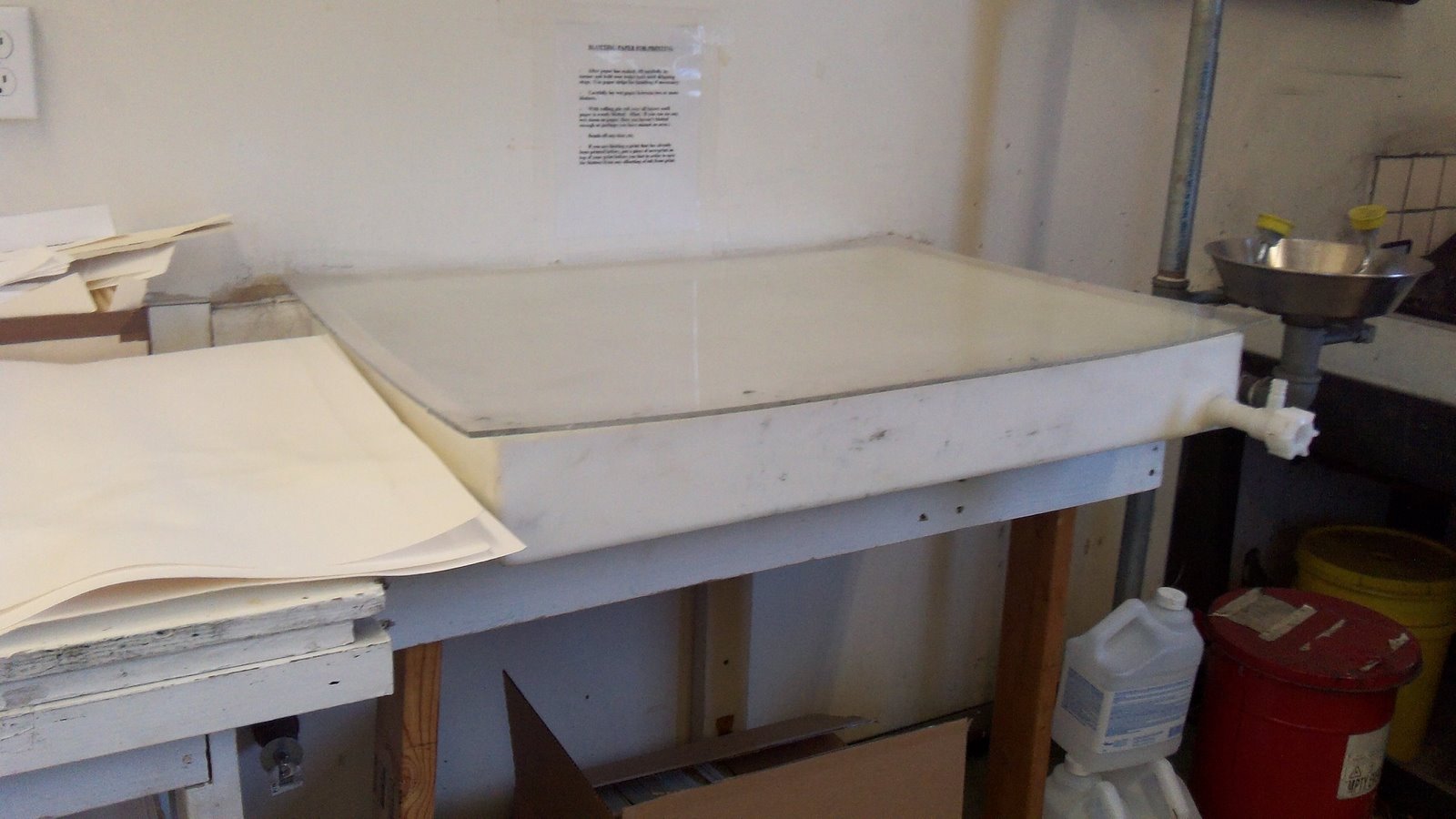 printtemps: Union College Relief Printing Demonstration for Sandy Wimer ...