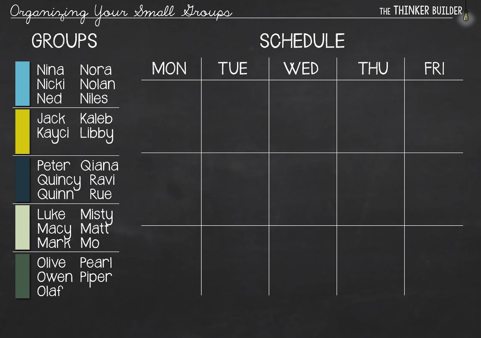 How to Organize Your Reading Groups