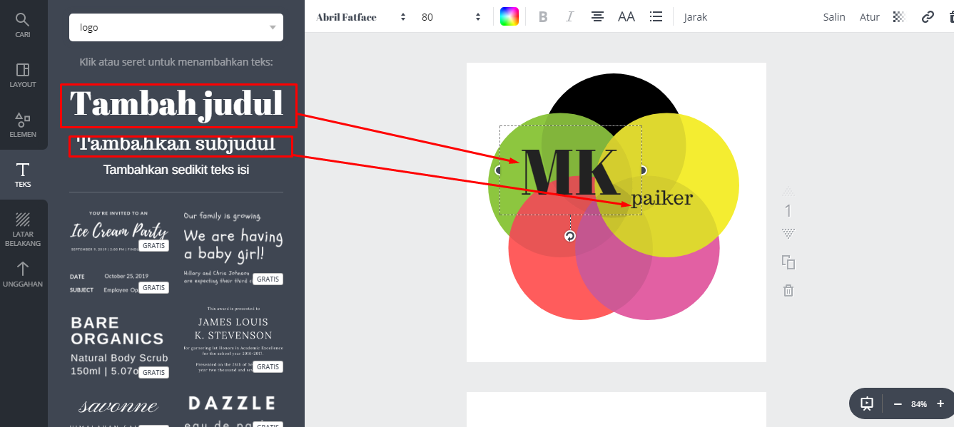 Tutorial membuat logo di web simpel,mudah dan cepat - MKpaiker