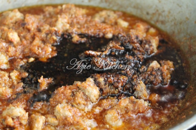 Rendang Daging Perak Buat Hidangan Pagi Raya - Azie Kitchen