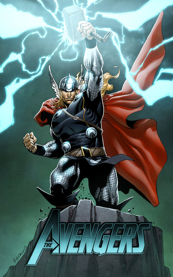 Robert Atkins Art: Thor Colored...