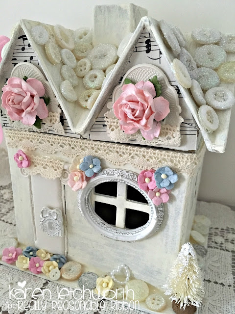 Really Reasonable Ribbon Blog: Sweet Paper Mache House