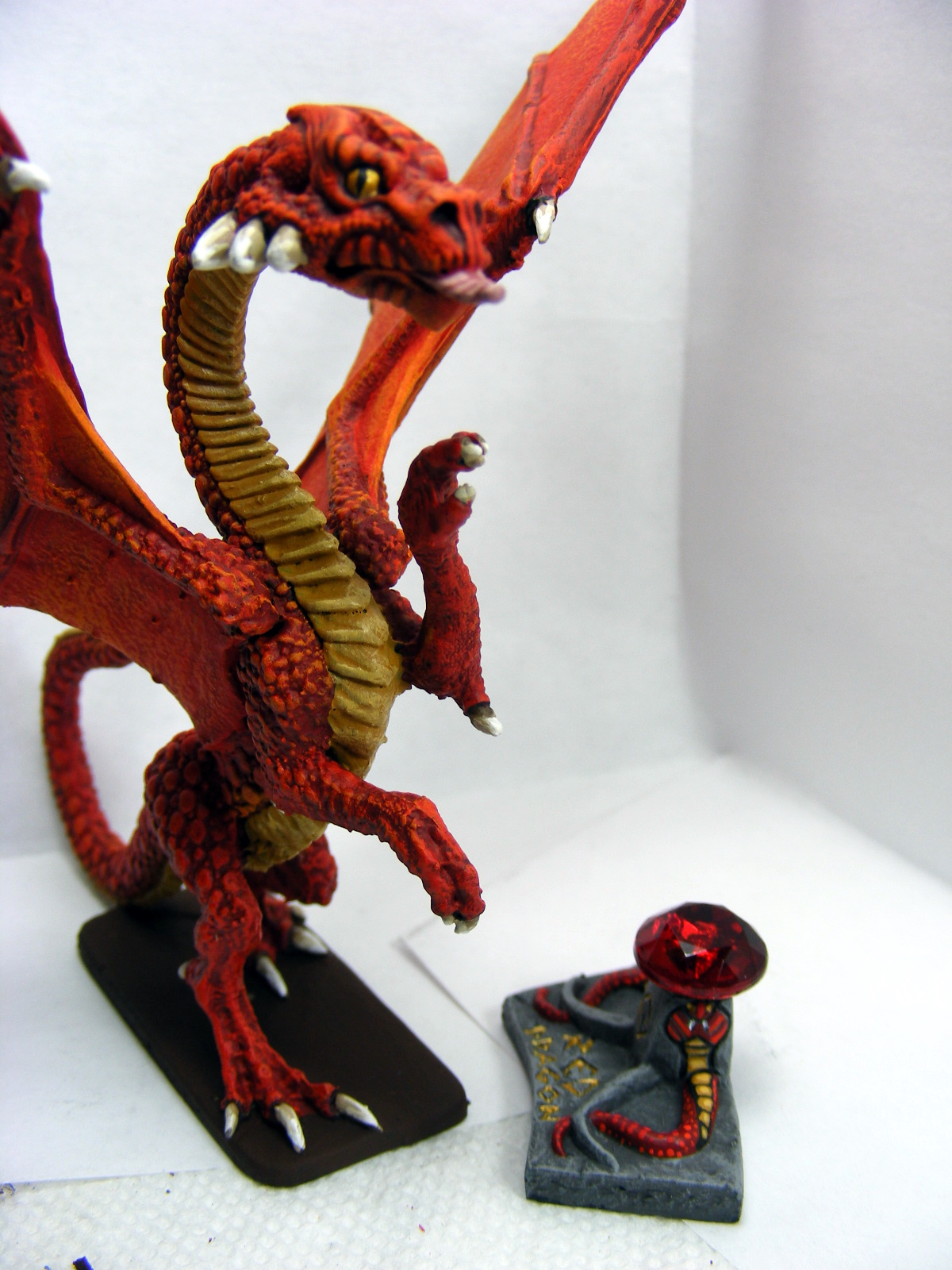Evil Bob's Miniature Painting: Grenadier Red Dragon