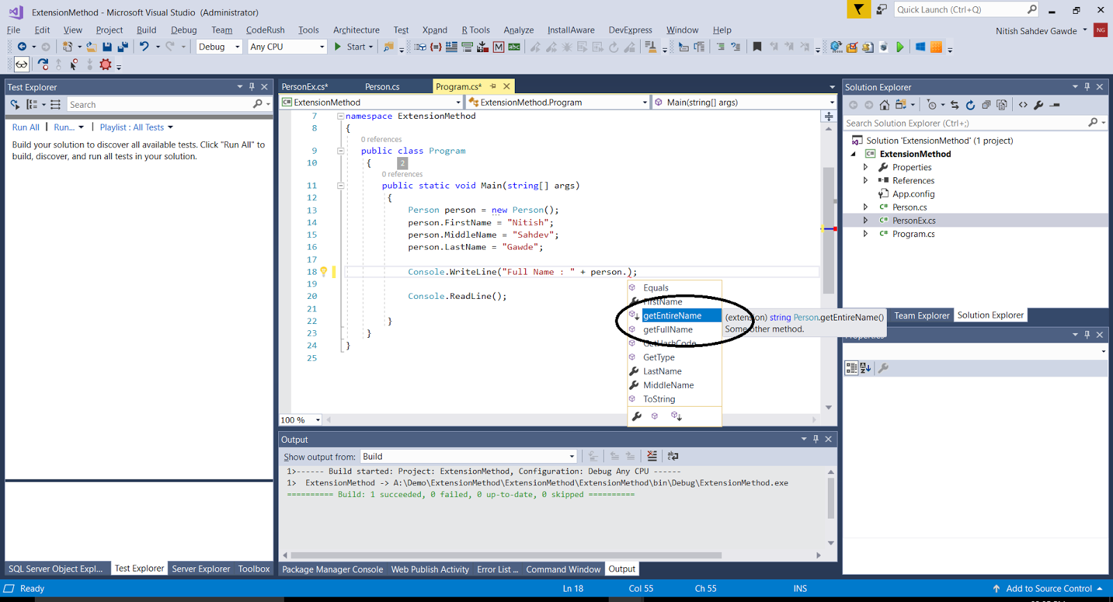 C# Extension methods : How to Add new method without modifying the ...