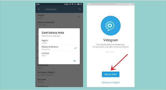 Mengaktifkan Fitur Video Call di Telegram - JagoanTutorial
