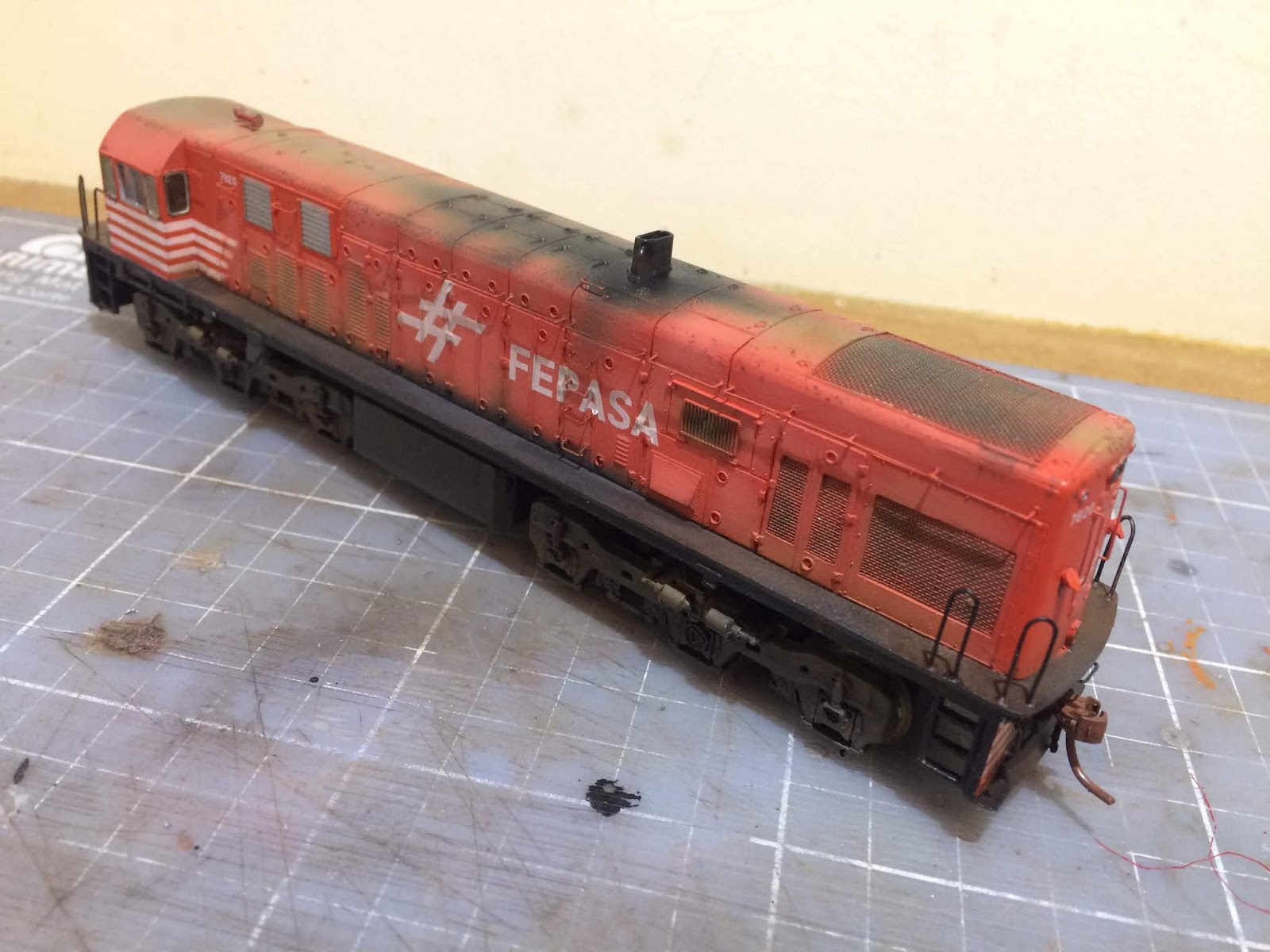 Ferreomodelismo Brasileiro: U20C HOBBYTEC COM MECÂNICA FRATESCHI