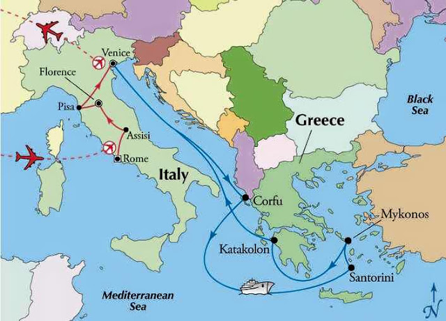 My Italy and Greece Honeymoon: 2015