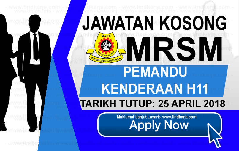 Kerja Kosong MRSM - Maktab Rendah Sains MARA (25 April 2018) - Iklan ...