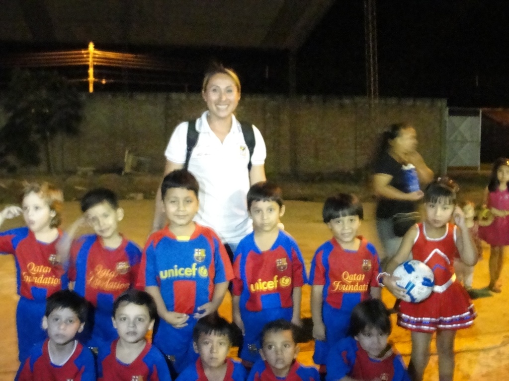 COLEGIO "GABRIEL RENE MORENO" - MONTERO: Apertura Del Torneo INTERKINDER