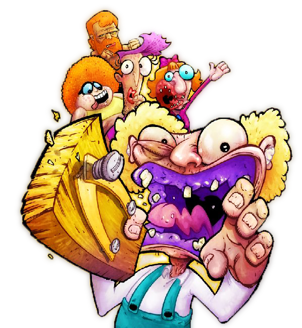 Render Turma do Mundo Canibal | Renders Dez