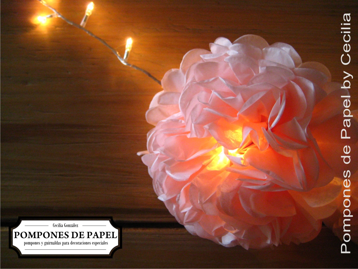 Pompones de Papel: :: Luces
