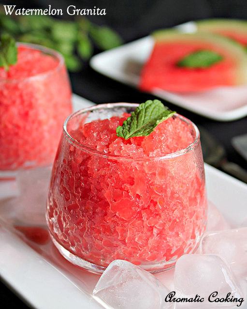 Aromatic Cooking: Watermelon Granita