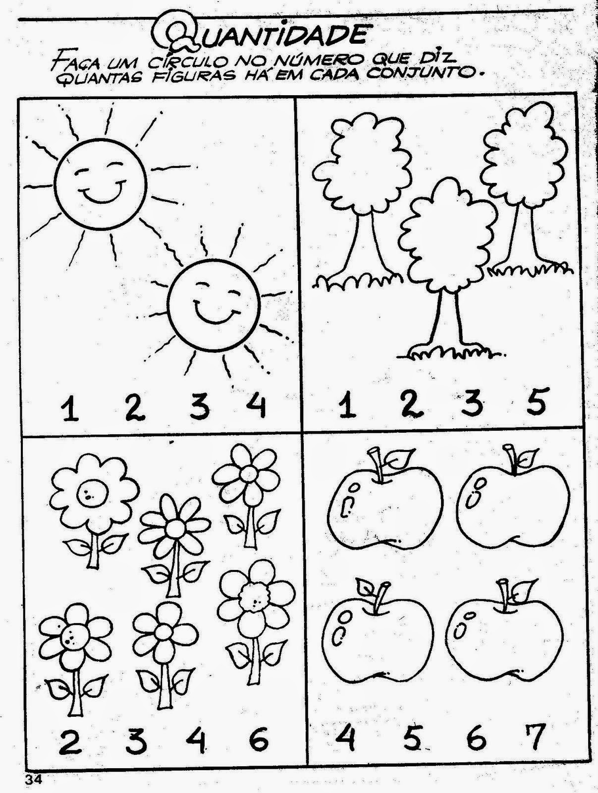 Atividades de Matemática para Educação Infantil