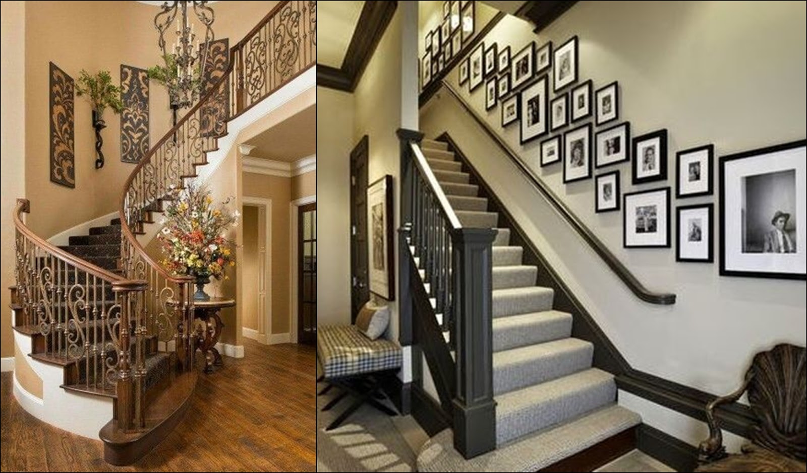 10 Cara Kreatif Mendekorasi Tangga untuk Mempercantik Rumah - Rumahku Unik