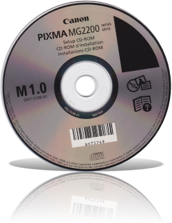 CD original de instalación Drivers y Programas Canon PIXMA MG2200 ...