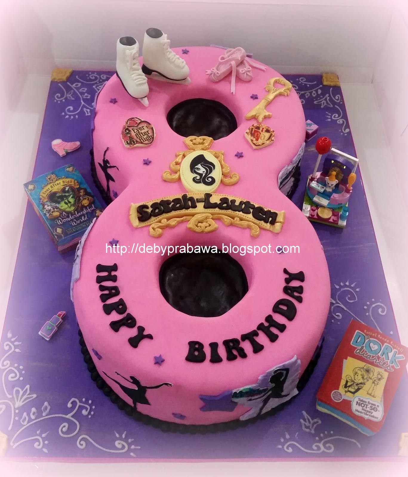 Butterfly Cake: Number shape Cake