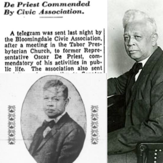 bloomingdale: 1935: Bloomingdale Civic Association honors retiring ...