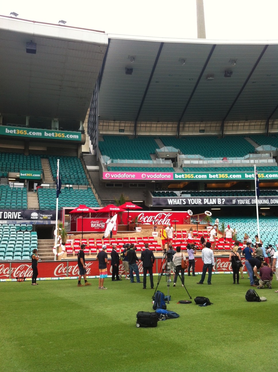 Third Man to Fine Leg: Beach Stand at the SCG