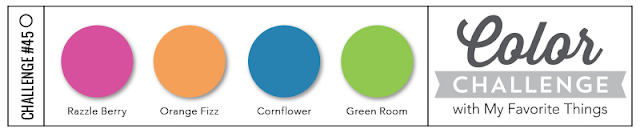 MFT Card Challenges: There's Still Time - Color Challenge 45