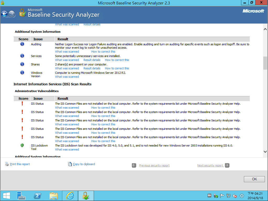Microsoft Baseline Security Analyzer Scans Systems For Success