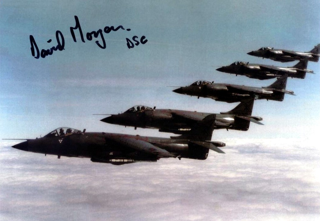 FDRA - Malvinas: Piloto de combate: David H.S. Morgan