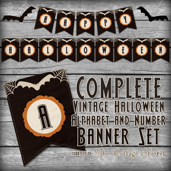 Free Printable Autumn Banner Set with Extras | The Cottage Market