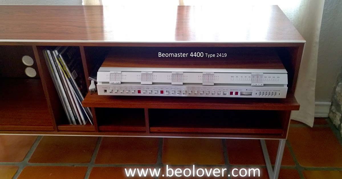 beolover: Beomaster 4400 (2419): New Beomaster Project From Canada