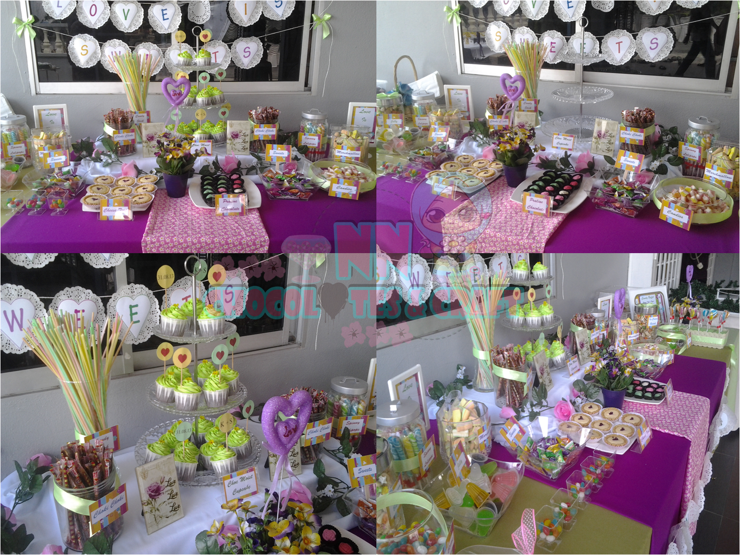 NN Craft & Chocolates: Candy Buffet - Pakej Cantik (Colourful Theme For ...