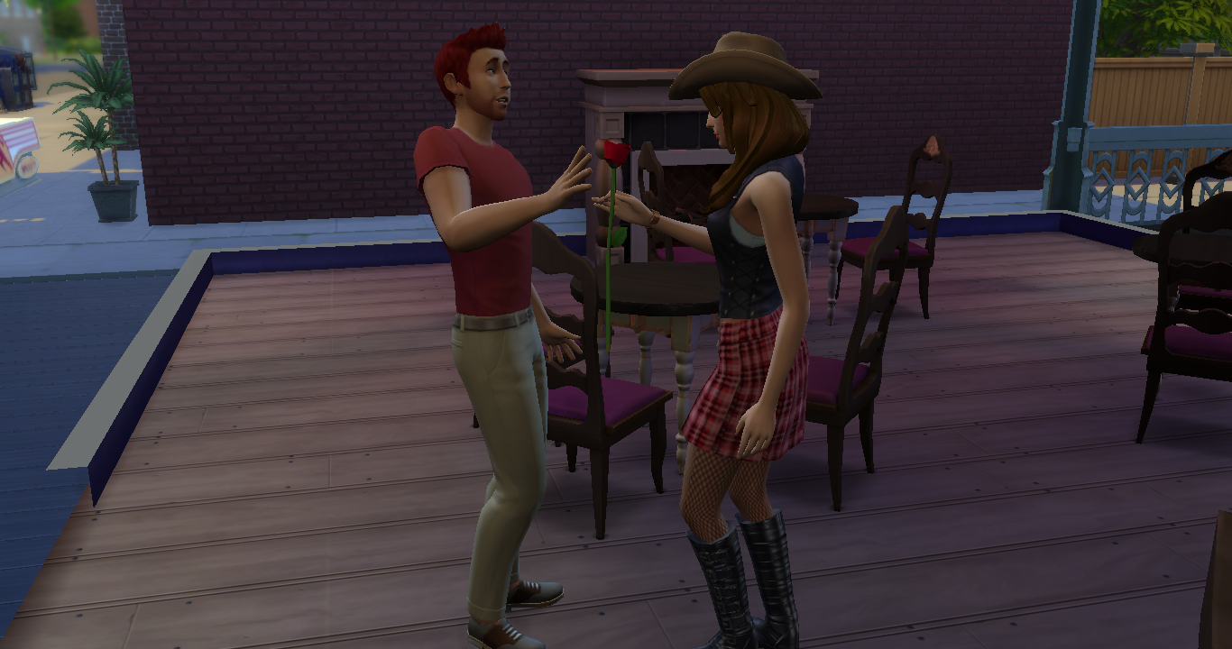 The Sims 4 Stories and Other Experiments: Meet The Romantics