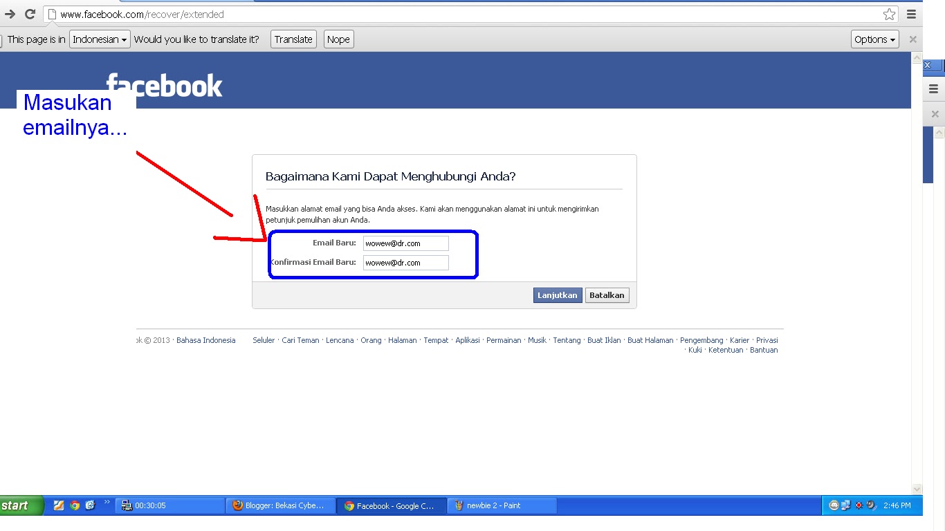 CARA HACK FB 3 MENIT LANGSUNG JOOOSSSSSS - INDONESIA BLOGSPOT