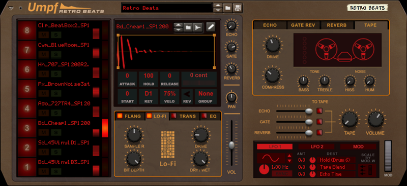 MATRIXSYNTH: Propellerhead Introduces Umpf Retro Beats