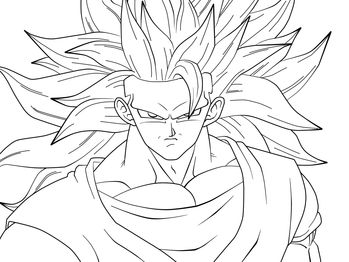 Desenhos Goku Para Colorir ~ Desenhos para Colorir