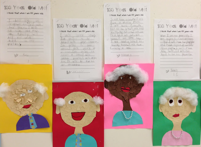 Apex Elementary Art: when I'm 100 years old