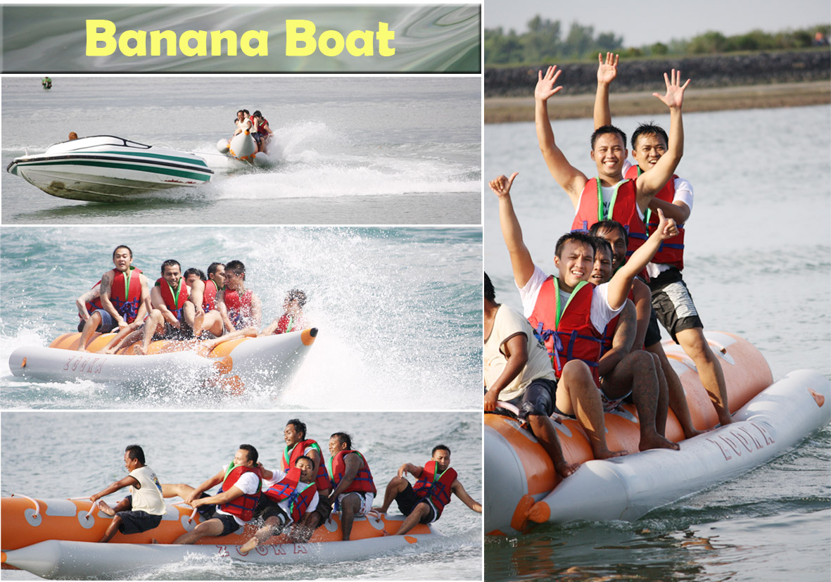 ZOOKA WATER SPORT BALI: Banana Boat Ride with Zooka water sport Bali