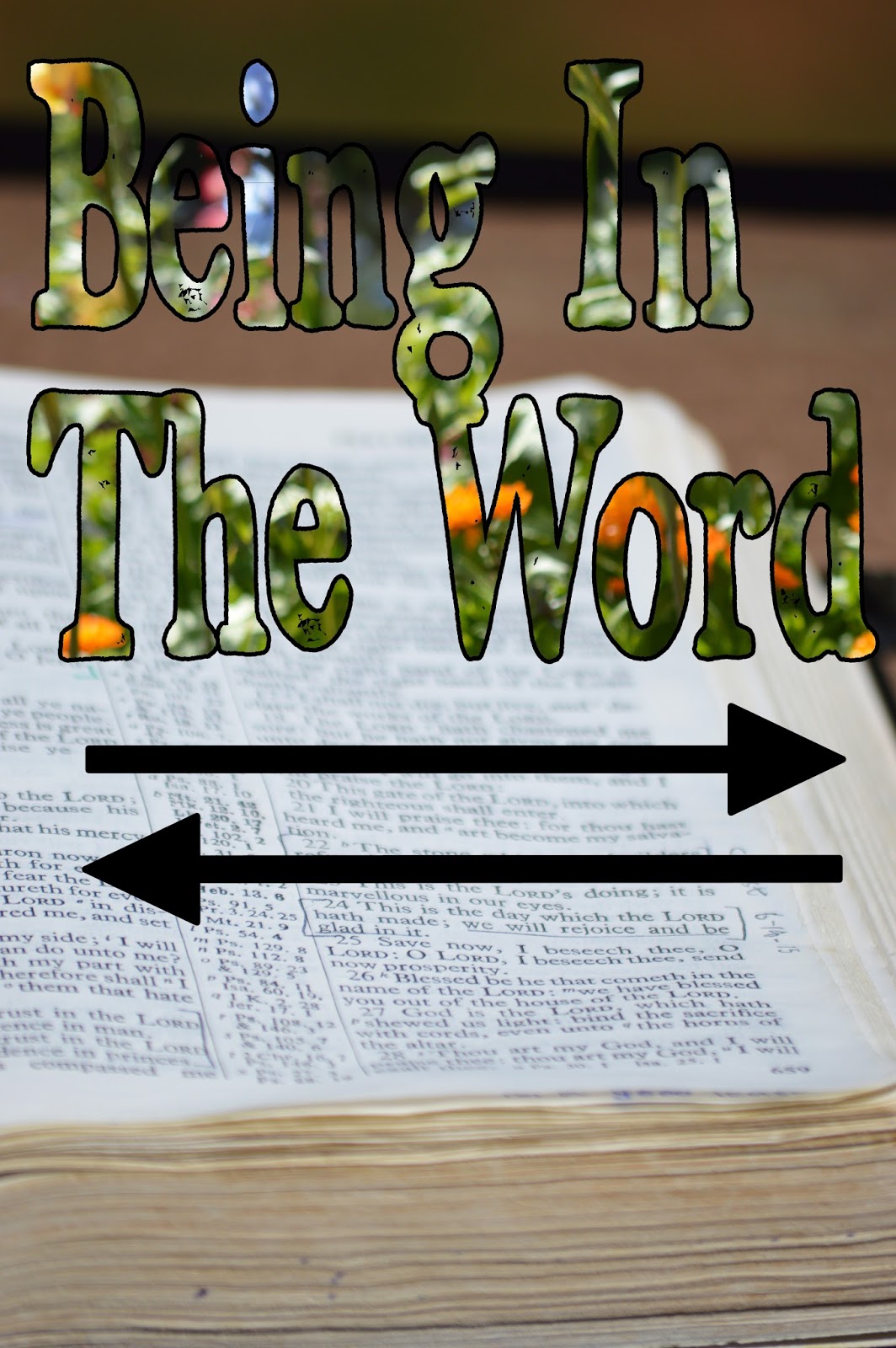 Being In the Word || #1 Introduction