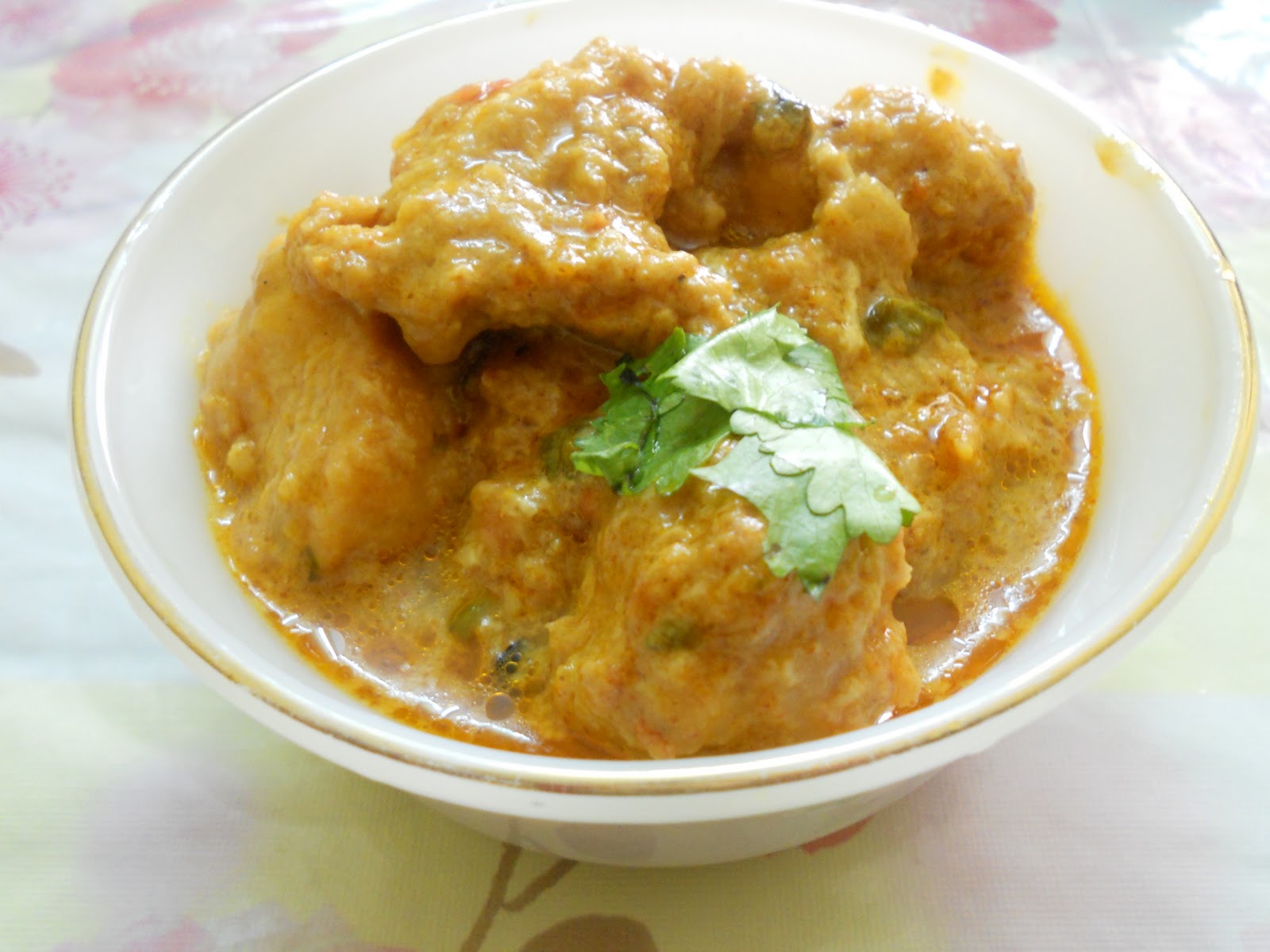 Malai Chicken Curry Recipe