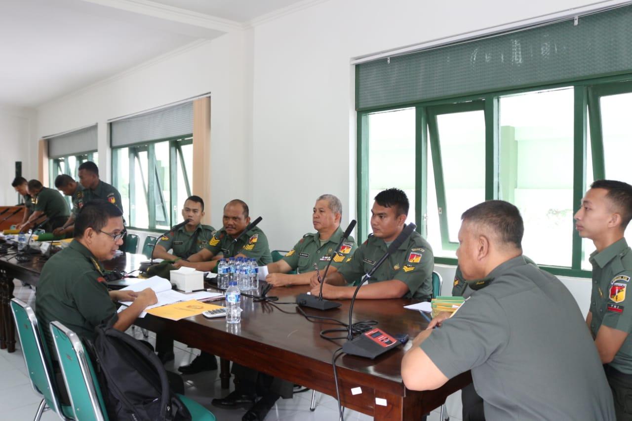 RINDAM XIII/MERDEKA SELENGGARAKAN KEGIATAN PRA POST AUDIT TERHADAP ...