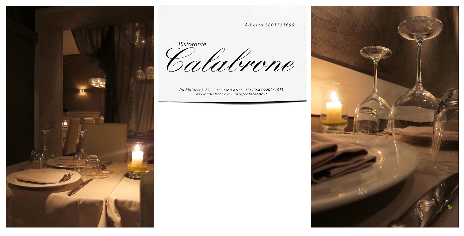 Gialla tra i fornelli: Ristorante Calabrone - Milano