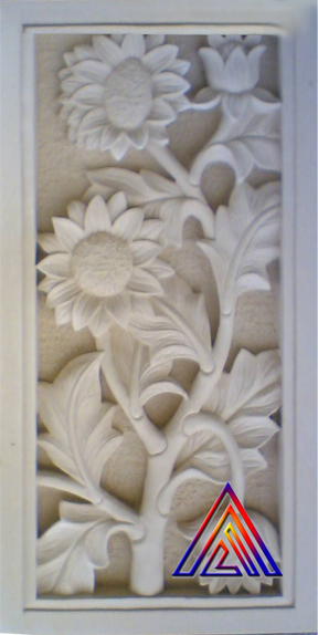 RELIEF BUNGA MATAHARI